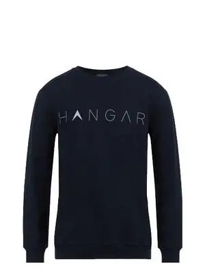HANGAR Cotton French Terry Sweatshirt - Blue