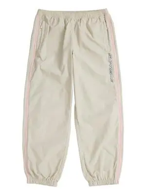 Supreme Contrast Zip Warm Up Pant - Tan