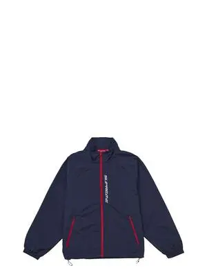 Supreme Contrast Zip Track Jacket - Navy Blue