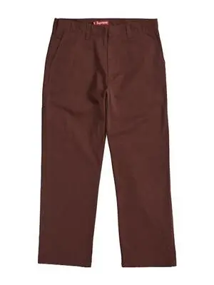 Supreme Work Pant - Mahogany