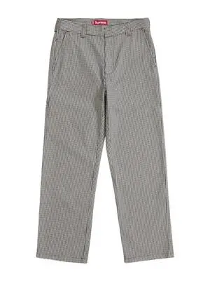 Supreme Work Pant - White Houndstooth