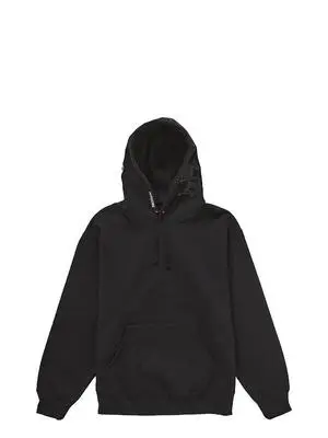 Supreme Logo Hooded Sweatshirt - Black
