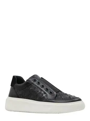 DONALD PLINER Mikko Laceless Sneaker - Black