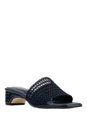 DONALD PLINER Clodie Slide Sandal - Navy