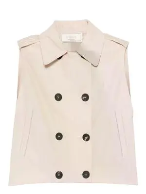 Peserico Bead-detail Gilet - Neutrals