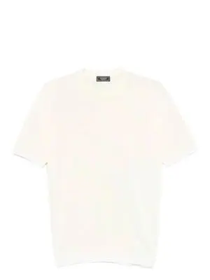 Peserico Fine-knit T-shirt - Neutrals