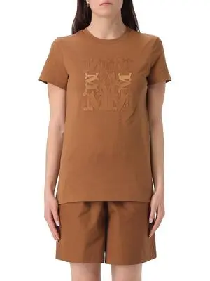 Max Mara Max Mara Logo T-Shirt Leather