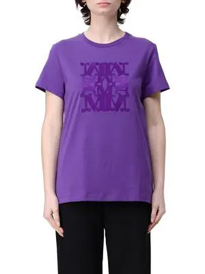 Max Mara Max Mara Logo T-Shirt Violet