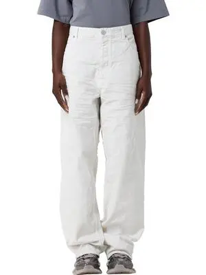 Balenciaga High-rise Straight Leg Jeans - White