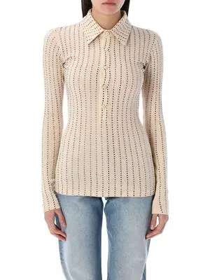 Attico Polo Shirt - Ecru