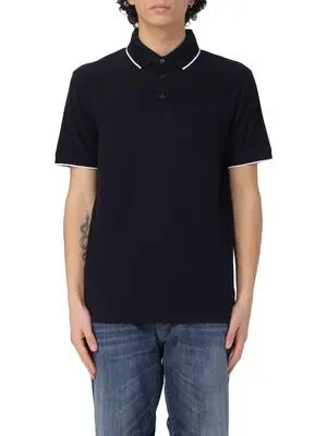 Emporio Armani Polo Shirt Men Blue