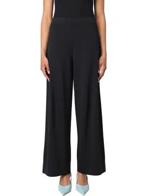 Liviana Conti Wide Leg Trousers Black