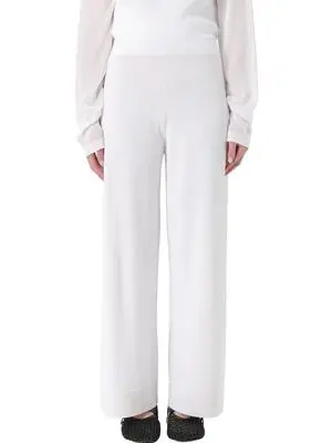 Liviana Conti Wide Leg Trousers White