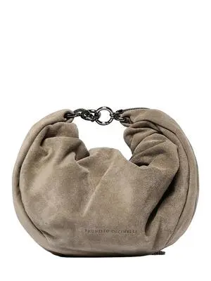 Brunello Cucinelli Crossbody Bag - Beige
