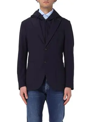 Paul & Shark Blazer With Hood - Blue