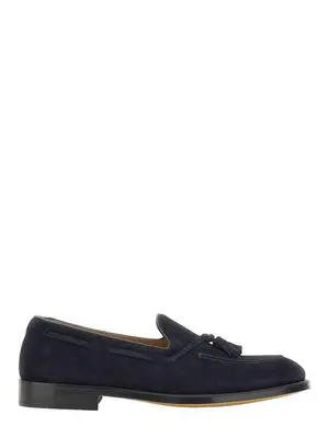 DOUCAL'S Doucal's Tassel Loafers Blue