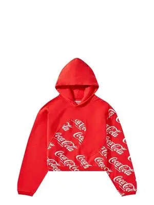 ERL Coca Cola Swirl Hoodie - Red