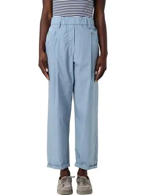 Brunello Cucinelli Brunello Cucinelli Beige Relaxed Fit Pants Blue 1