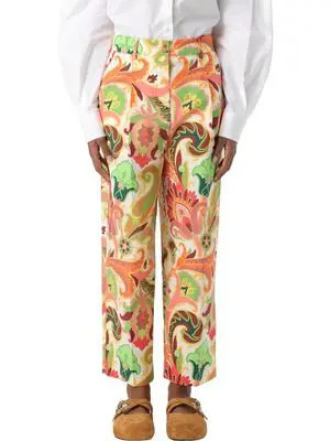 Etro Printed Pants - Multicolor