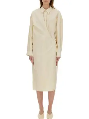 LEMAIRE Shirt Dress - White