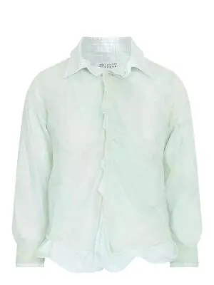 MAISON MARGIELA Double-layer Cotton Shirt - Green