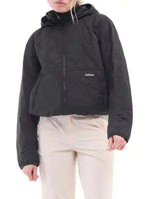 HALFDAYS Bessie Packable Puffer Jacket - Black