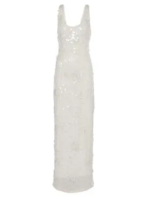Simkhai Bex Sequined Dress - White