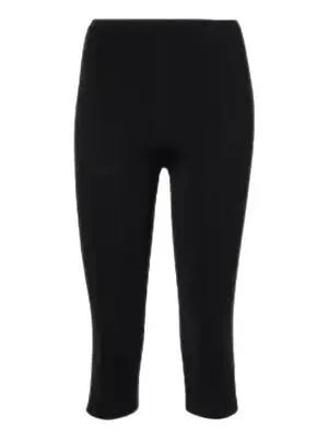 TOTEME Jersey Capri Pants - Black
