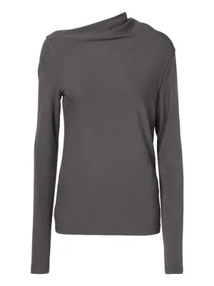 TOTEME Draped Jersey Top - Grey