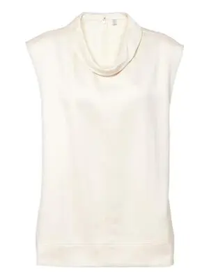 TOTEME Satin Top - Beige