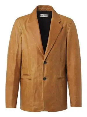 Our Legacy Opening Leather Blazer - Brown
