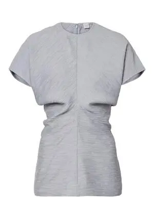 TOTEME Draped Top - Blue