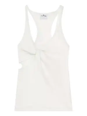COURREGES 90's Tank Top - White