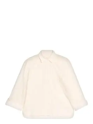 TWP Button-front Shirt - Ivory