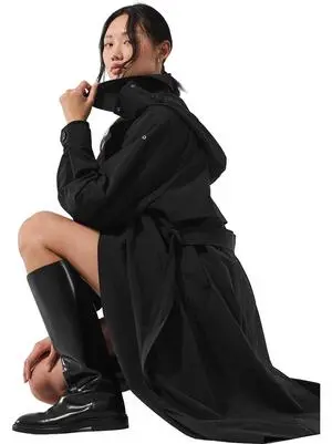 Alo Yoga Daybreak Long Coat - Black