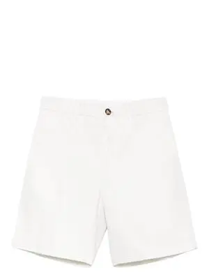 Brunello Cucinelli Cotton Shorts - White