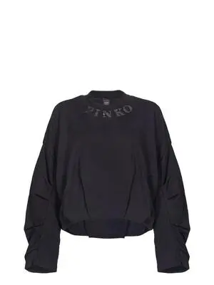 PINKO PINKO Logo-Print Sweatshirt
