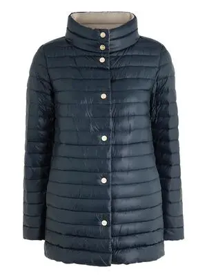 Herno Herno Reversible Quilted Jacket Navy