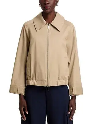 Rails York Zip-Up Jacket Taupe