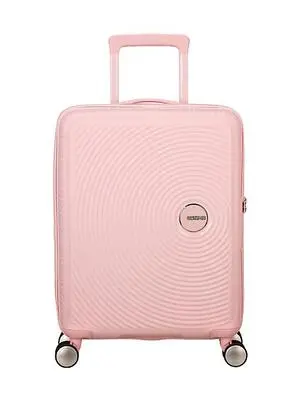 AMERICAN TOURISTER Soundbox Expandable Four-wheel Cabin Suitcase 55cm - Pastel Pink
