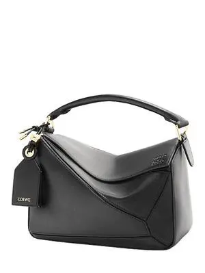 Loewe Puzzle Small Top-handle Bag - Black