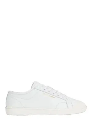 Saint Laurent Sl39 Mid Top Sneaker - White