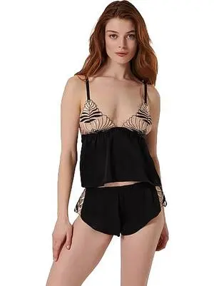 Victoria's Secret Bluebella Katerine Cami & Shorts Set - Black
