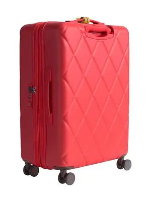 VERA BRADLEY 26" Adair Spinner Rolling Luggage - Red