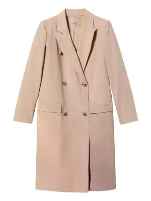 TWINSET Double-breasted Trench Coat - Neutrals
