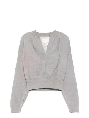 3.1 Phillip Lim Cropped Sweatshirt - Grey
