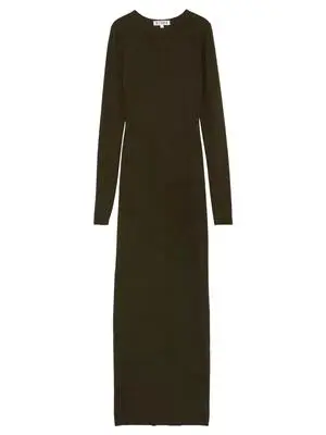 Eterne Long Sleeve Maxi Dress - Green