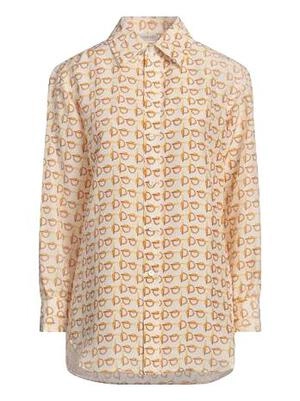 Burberry Ivory Silk Shirt Ivory