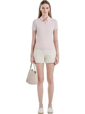 Rudsak Short-sleeve Polo Top - Pink