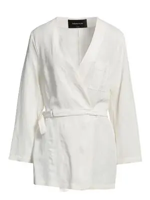 Fabiana Filippi Belted Jacket - Off White